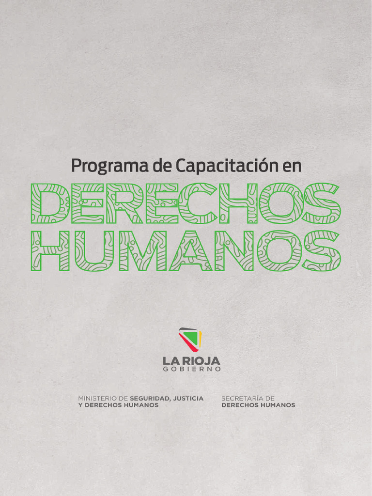 Digital_programa de Capacitación en Ddhh_compressed | PDF | Derechos humanos | Convenio europeo ...