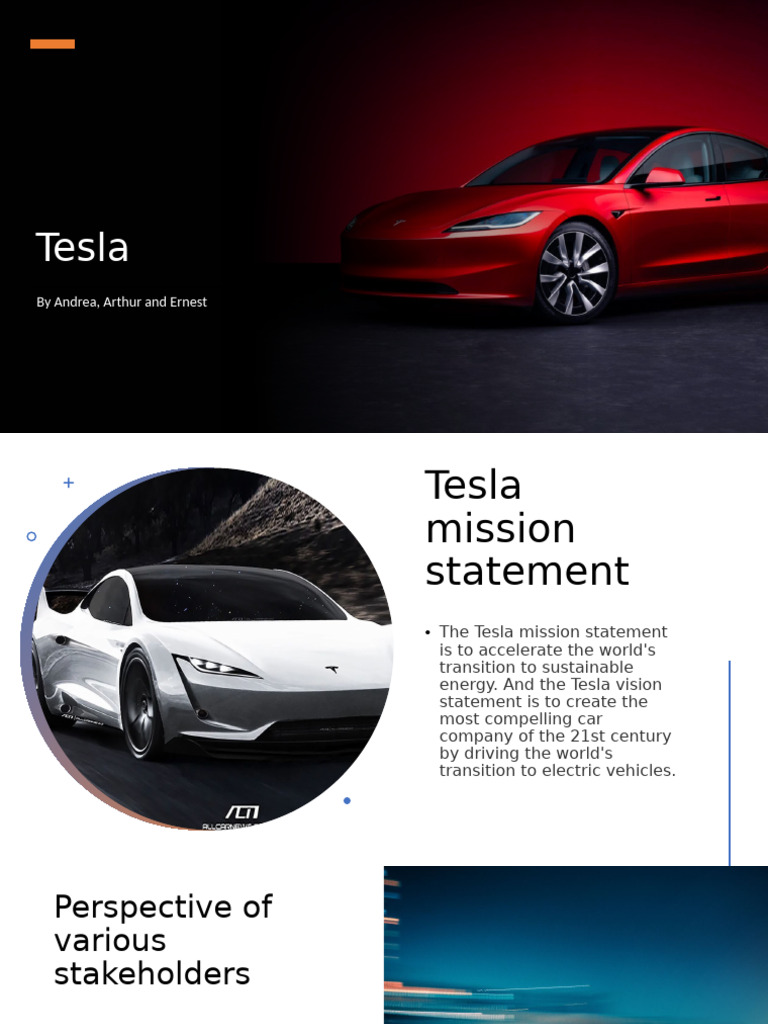 Tesla's Mission and Vision Statements | PDF