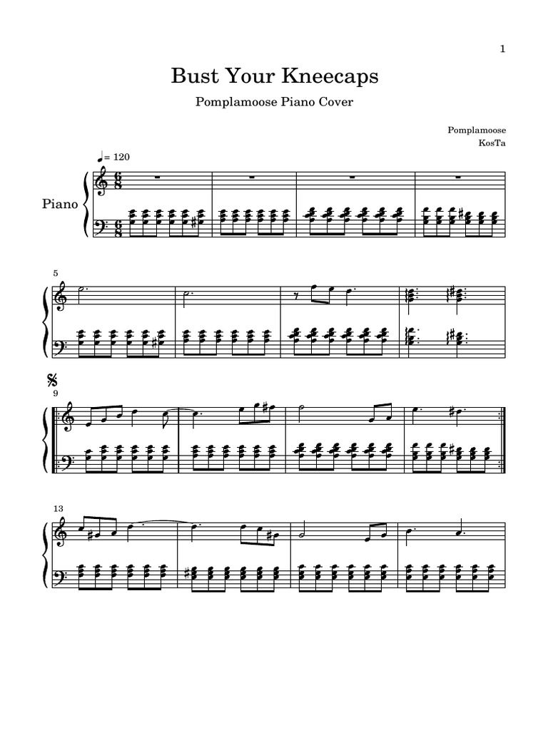 Bust Your Kneecaps | PDF