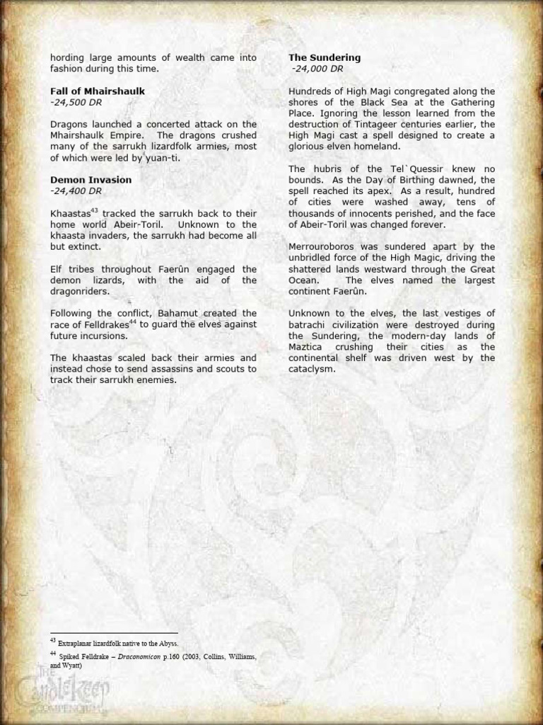 The Candlekeep Compendium - 1518 | PDF | Dungeons & Dragons | Gary Gygax Games
