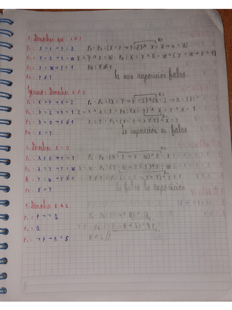 Lógica Matemática - Algebra | PDF