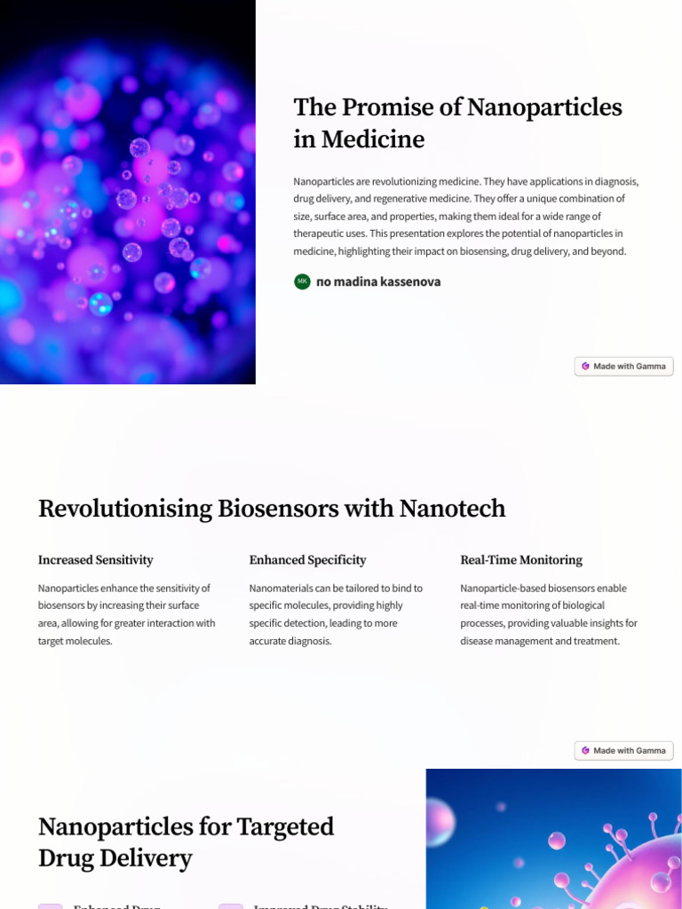 Safety Of Nanoparticles In Medicine – JMNG