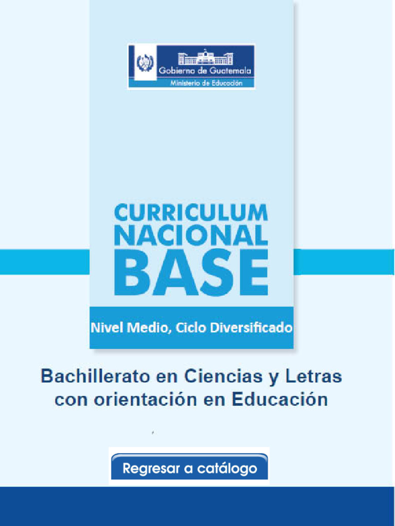 Cnb-Bach-Orientación-Educación-1 | PDF | Plan de estudios | Ley humanitaria internacional