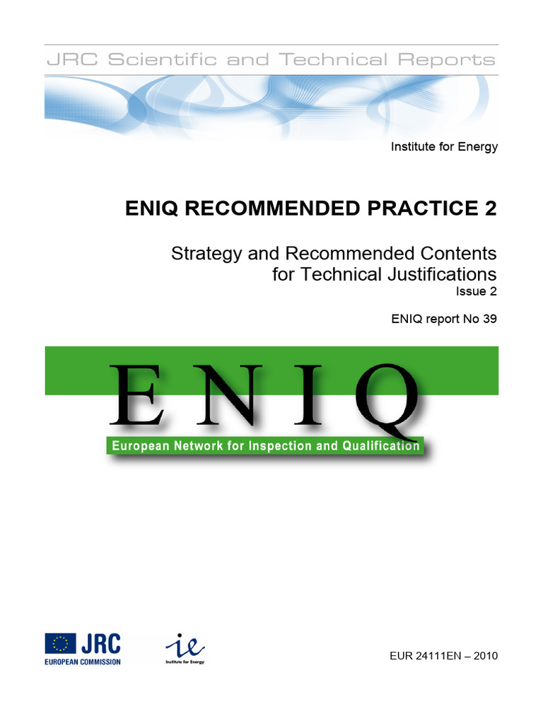Update jrc55643 - Eniq - Report - 39 - Final | PDF | Parameter (Computer Programming ...