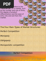 Market - Structures Notes With Graphs | PDF | Monopoly | Oligopoly