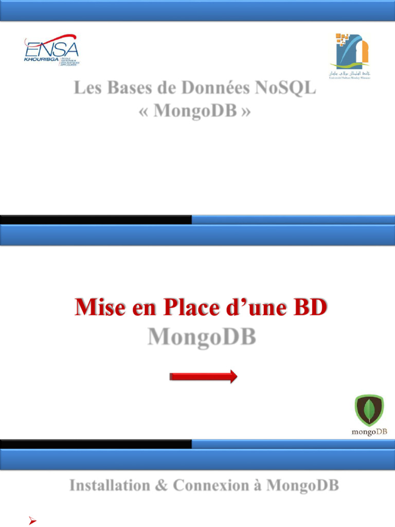 Installation de MongoDB et Connexion | PDF | MongoDB | Gestion des données