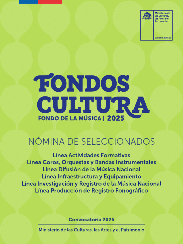 SELECCIONADOS-FM-2025 | PDF | Coro | Chile