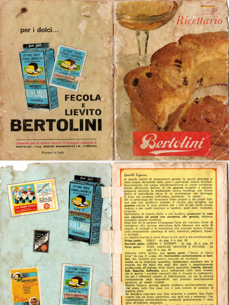 Ricettario Bertolini | PDF