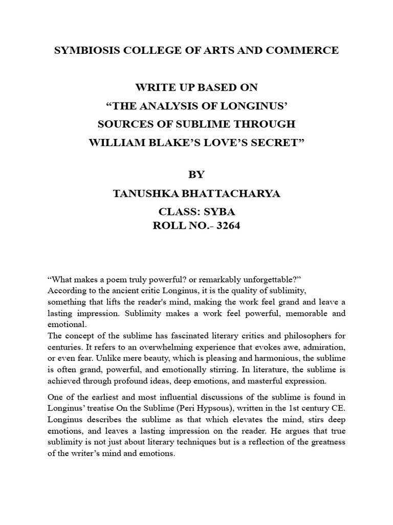 WRITE UP | PDF | Poetry | Love