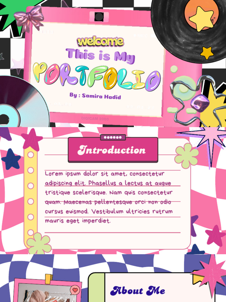 Pink Colorful Retro Y2K Portfolio Presentation_20250202_210308_0000 | PDF