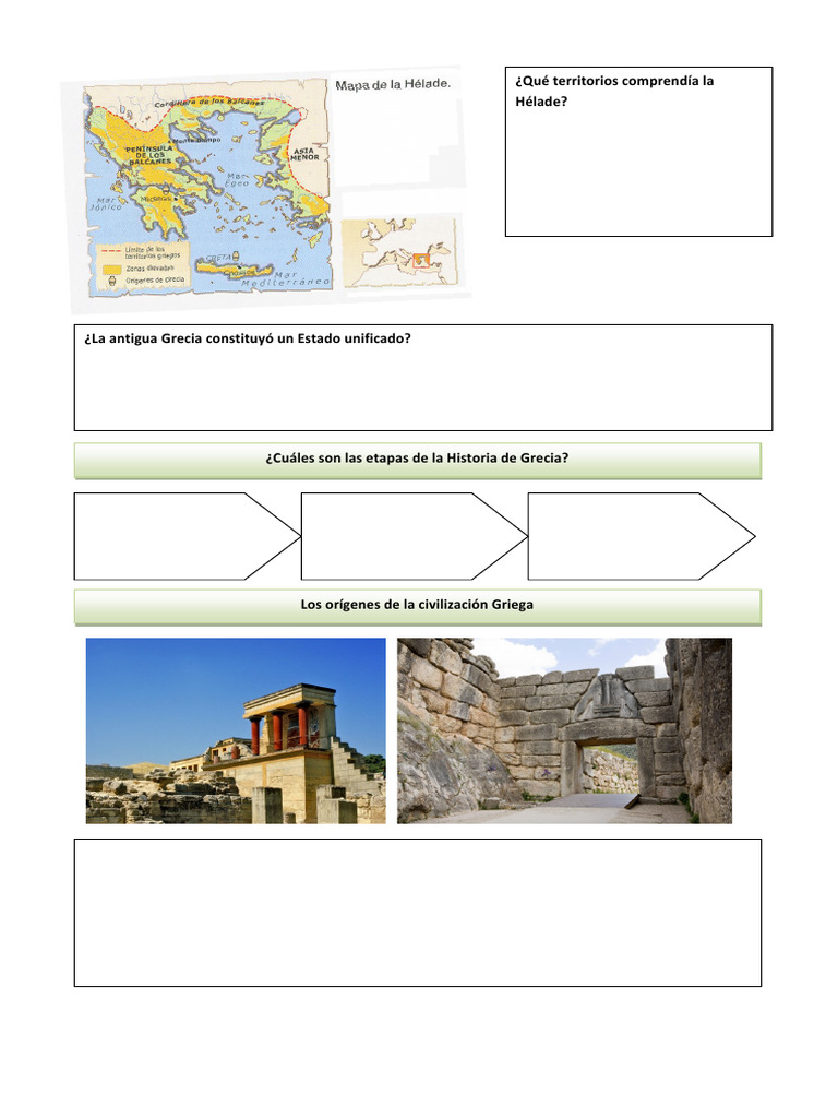 Ficha Grecia 1 | PDF