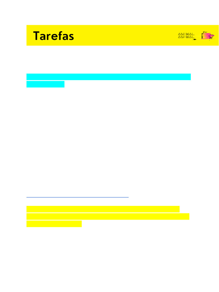 INSTAF90 - Tarefa #01 | PDF | Corpo humano | Alimentos