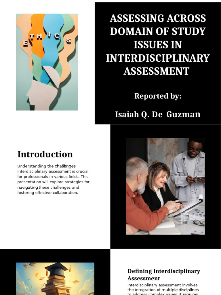 Interdisciplinary Assessment Guide | PDF | Interdisciplinarity ...