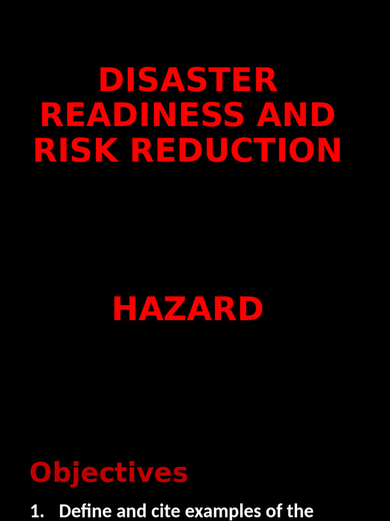 DRRR-week 5 Lesson 1 Hazard, Types and Symbol | PDF | Hazards | Radiation