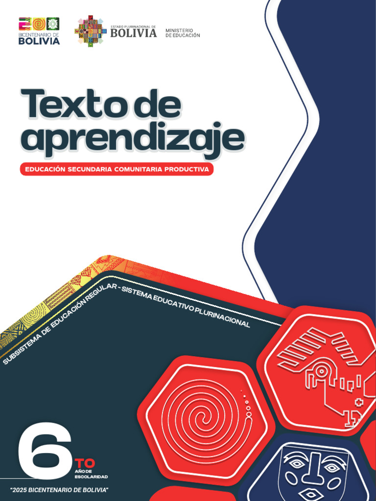 Texto de Aprendizaje-6to Secundaria-2025 | PDF | Palabra | Parte del discurso