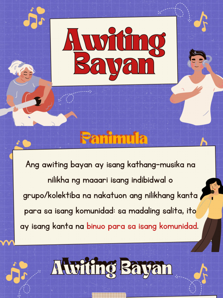 Awiting Bayan | PDF