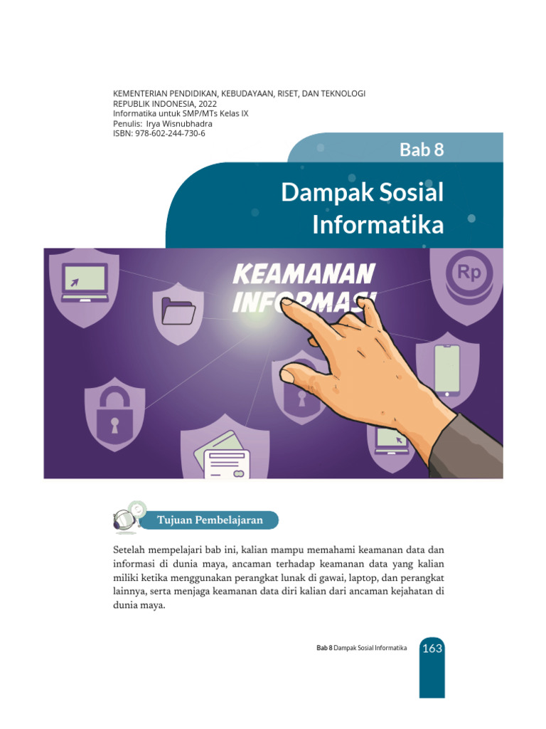 Bab 9 Dampak Sosial Informatika | PDF
