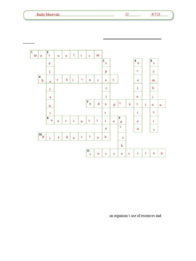 Kami Export - Chapter 5 Review | PDF | Organisms | Food Web