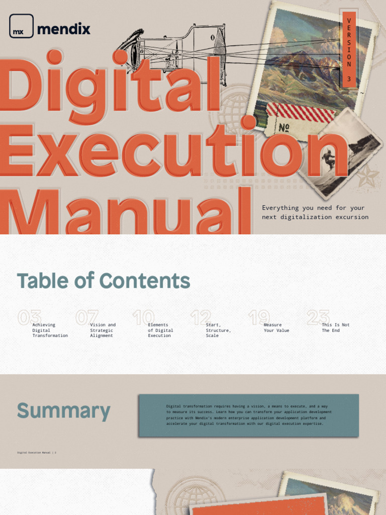 Digital Execution Manual | PDF | Agile Software Development | Software ...