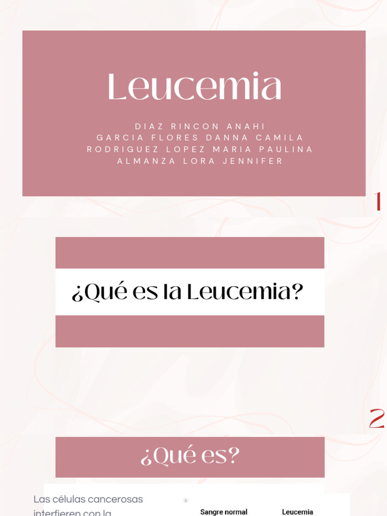Guía Completa sobre Leucemia | PDF | Leucemia | Leucocito