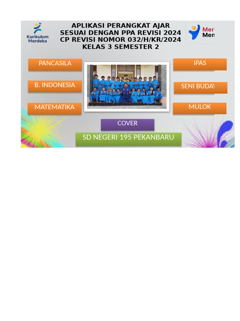 Perangkat Ajar Kelas 3 | PDF