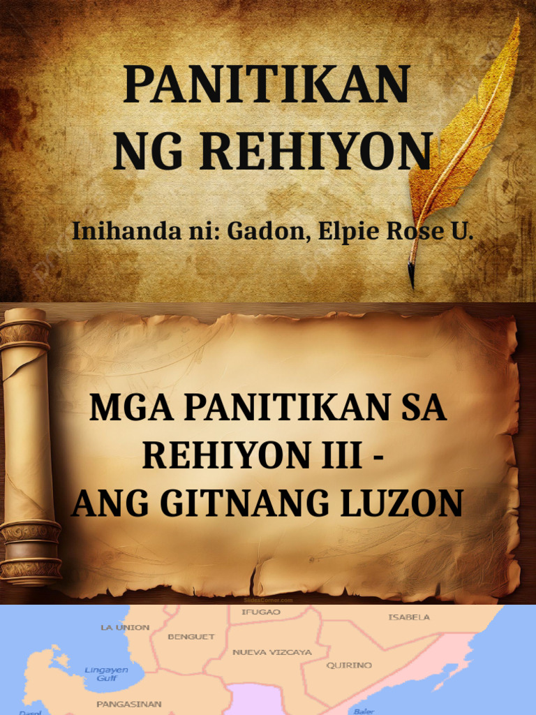 Rehiyon 3 - Report | PDF