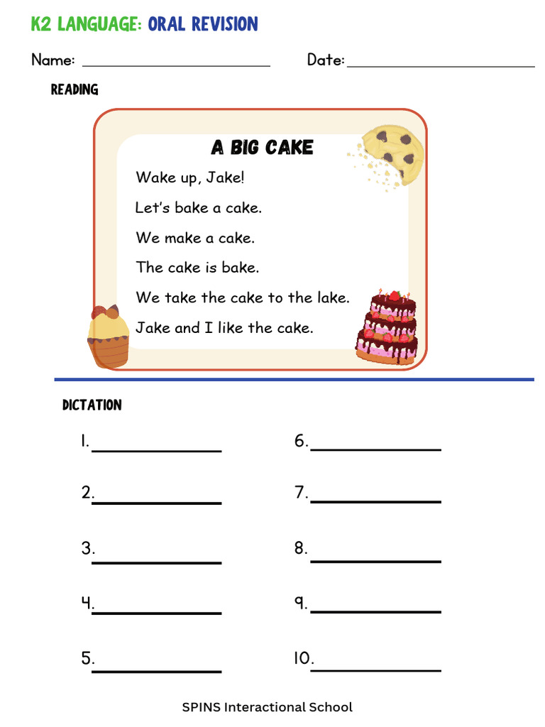 2425 K2 Language Revision Paper 1st Semester Review | PDF