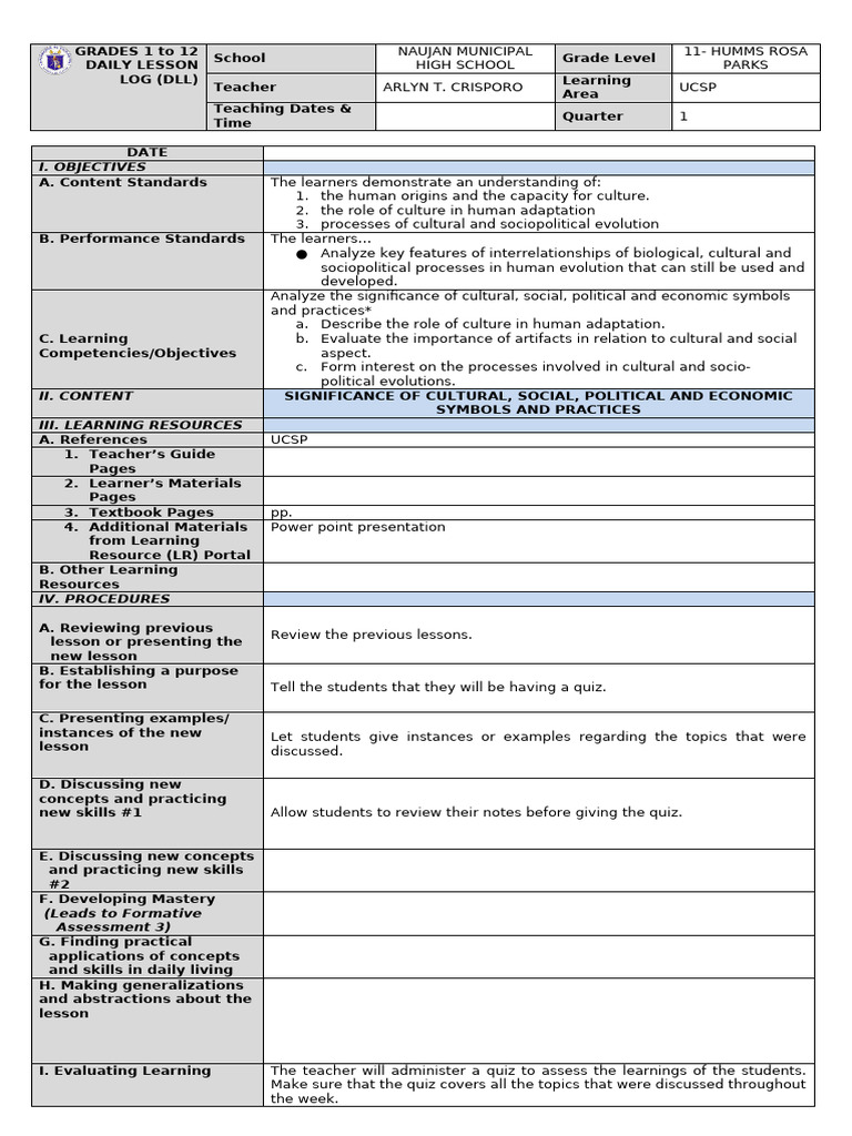 UCSP Q1 DAY 7 | PDF | Learning | Intelligence