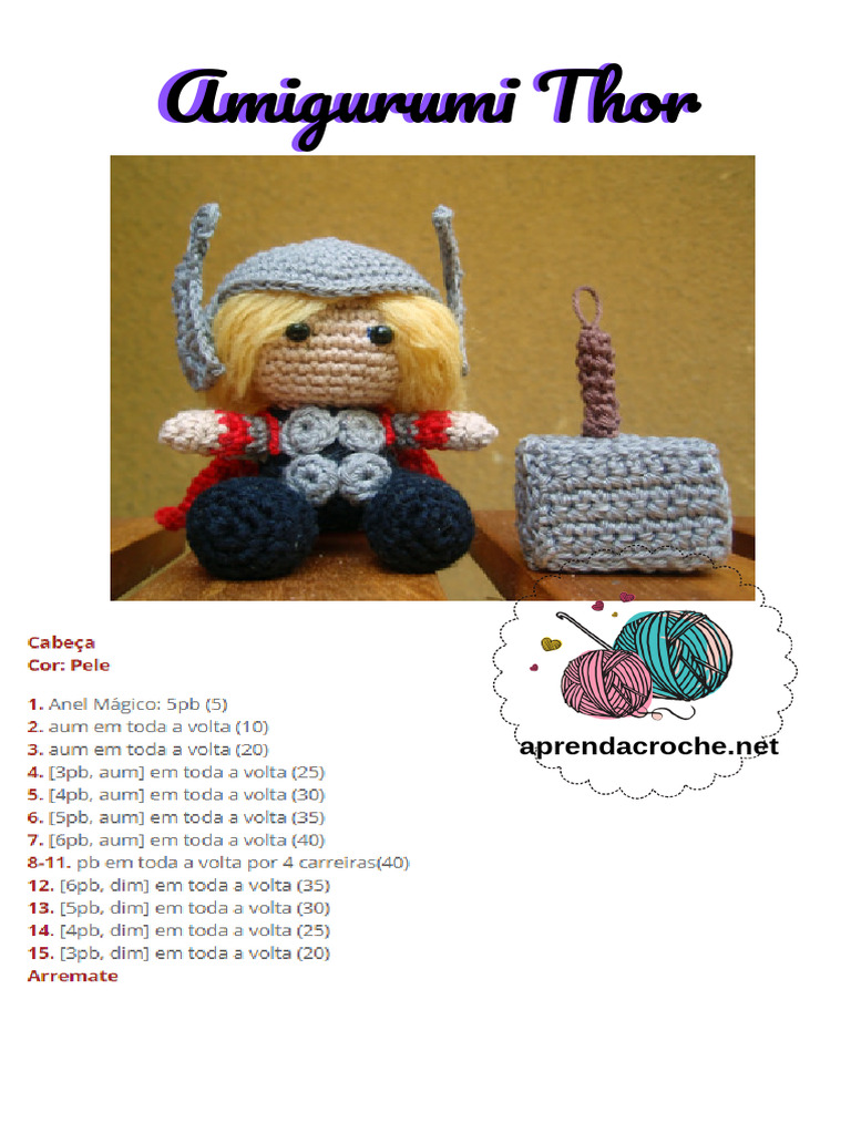 Amigurumi Thor | PDF