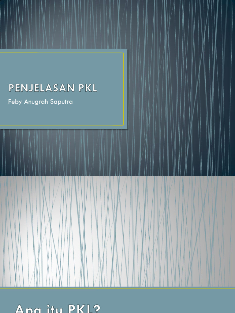 PENJELASAN PKL Feby | PDF