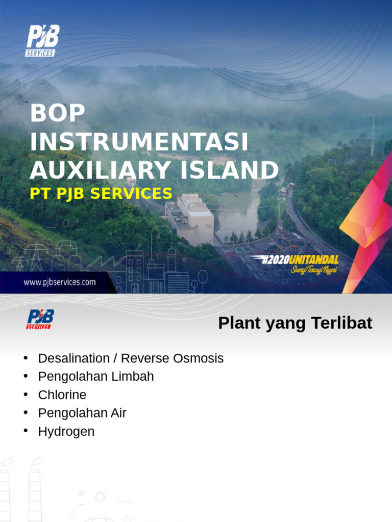 2.6.0.7. BOP Instrumentasi Auxiliary Island MATERI Rev1 | PDF
