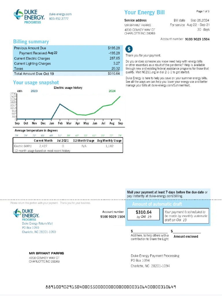 ENERGY BILL | PDF
