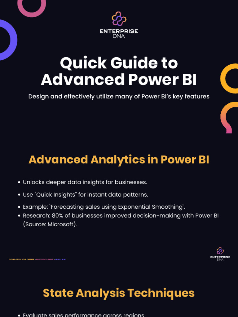 3Rn Advanced Analytics in Power Bi Course Resource | PDF | Artificial Intelligence ...