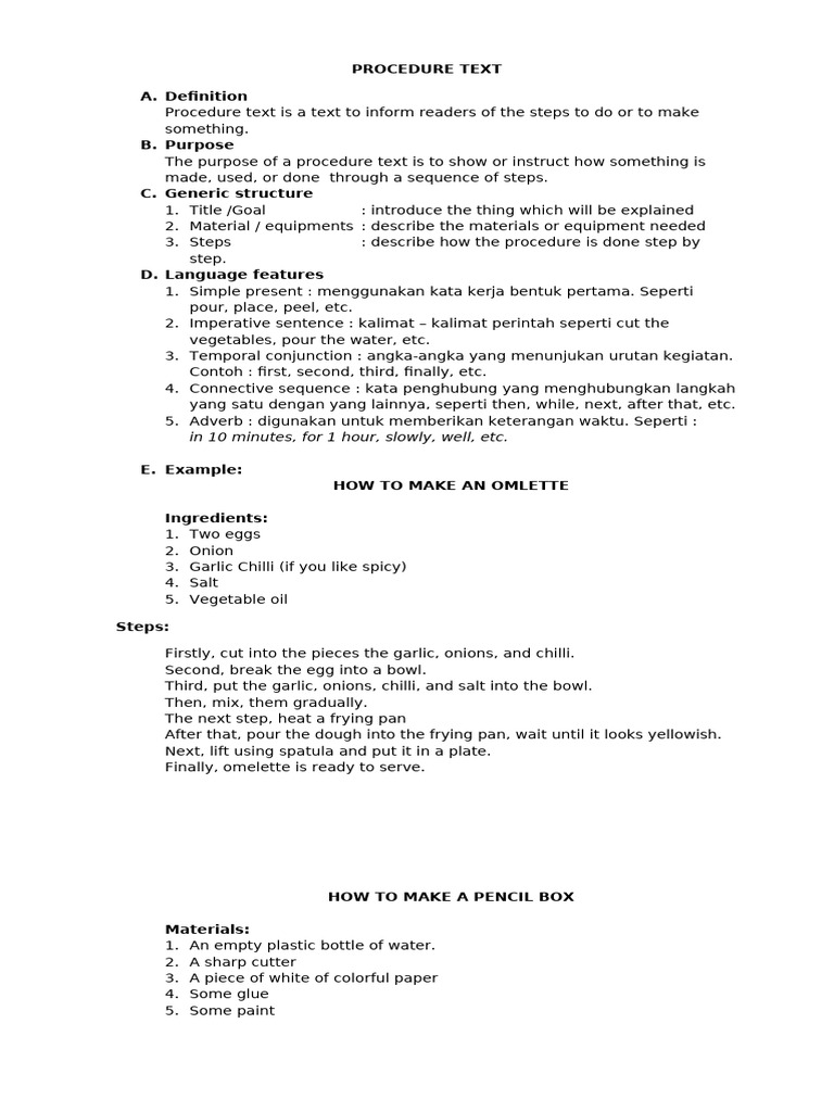 Procedure Writing Guide | PDF