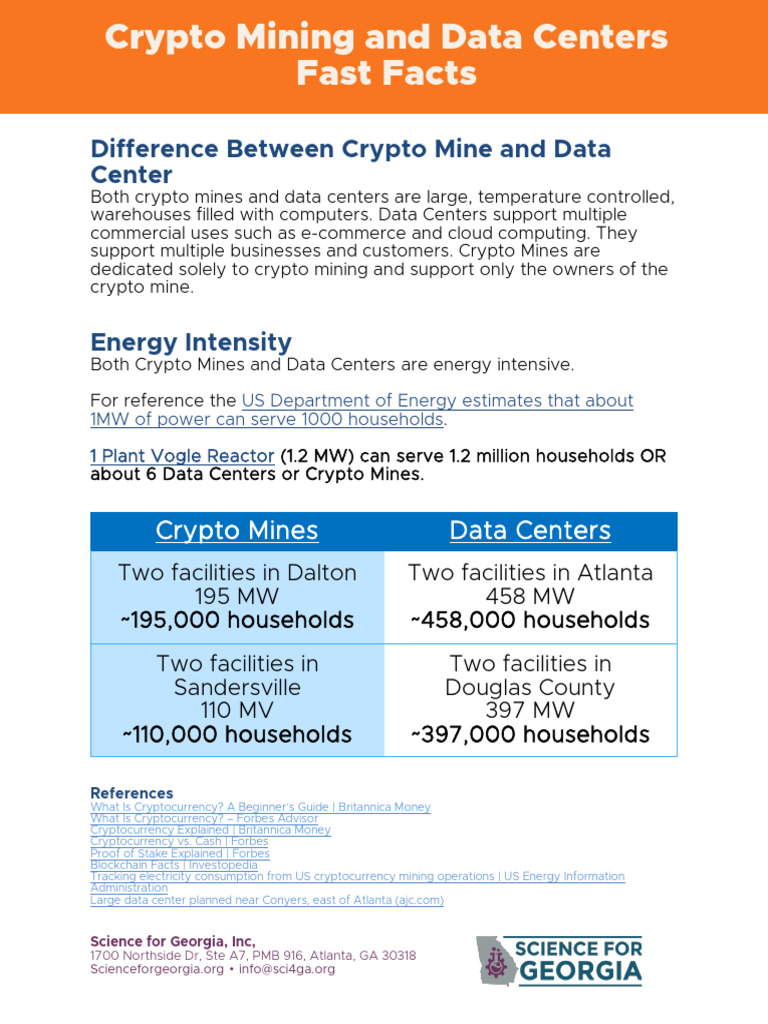 Crypto and Data One Pager | PDF | Cryptocurrency | Distributed Computing