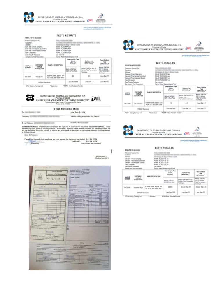 Test Results Photo Docs | PDF
