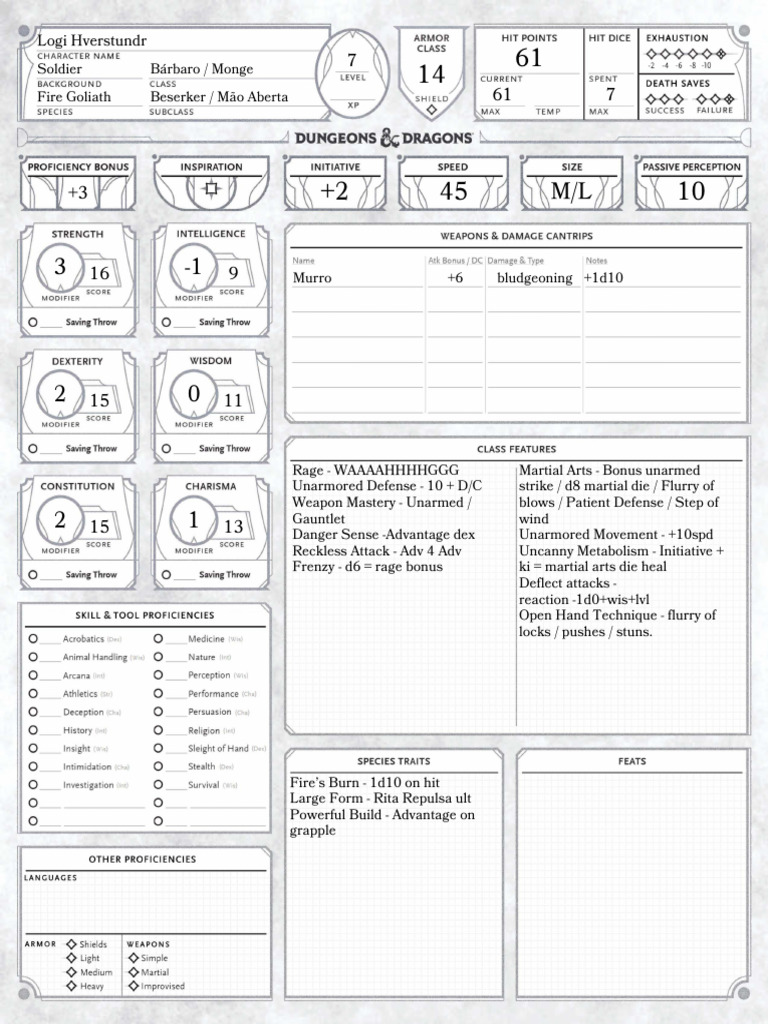 Logi Hverstundr: Fire Goliath Build Guide | PDF