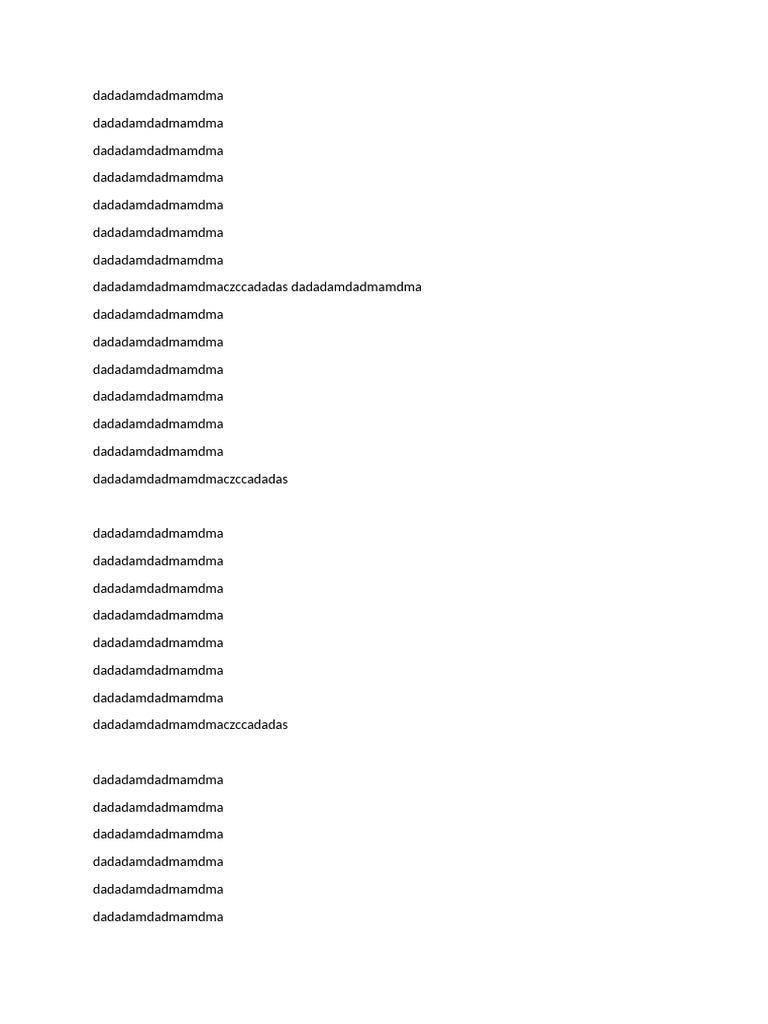 Repetitive Text Document Analysis | PDF
