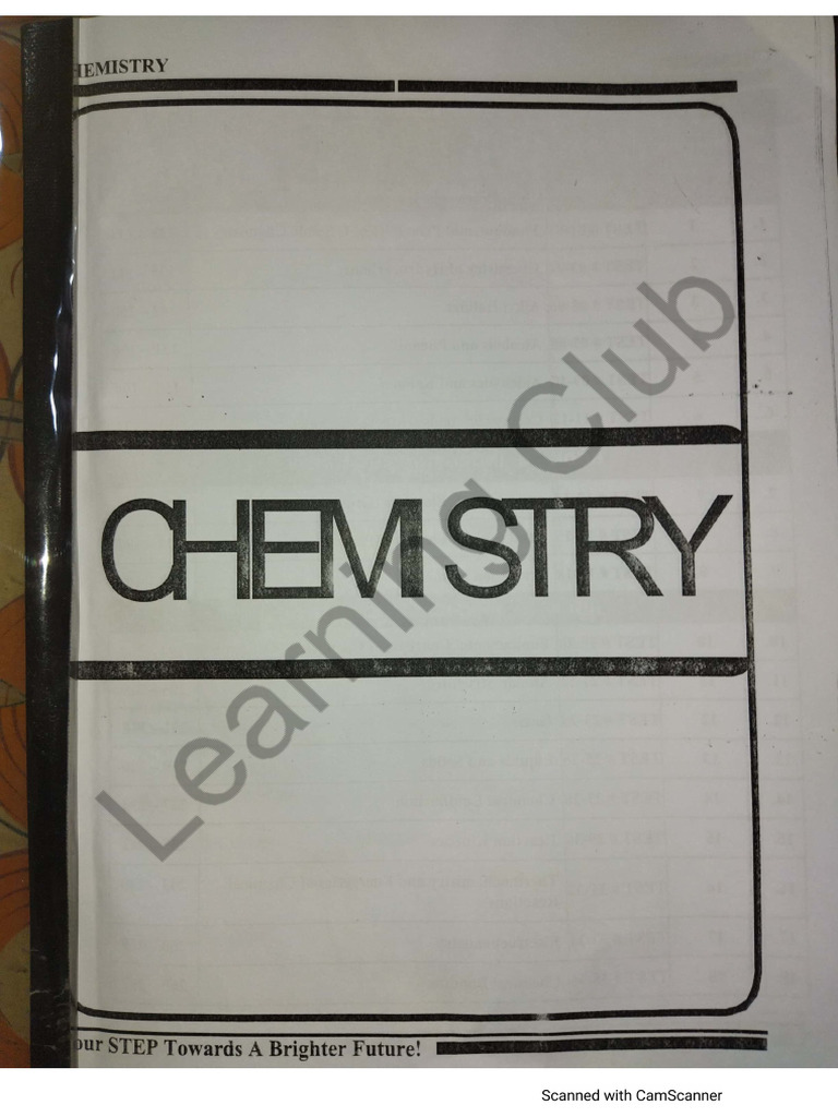 Step Chemistry 3rd Edition 2021 - Watermark | PDF