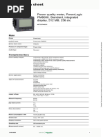 PM8240 Power Meter Technical Data Sheet | PDF | Ac Power | Alternating ...