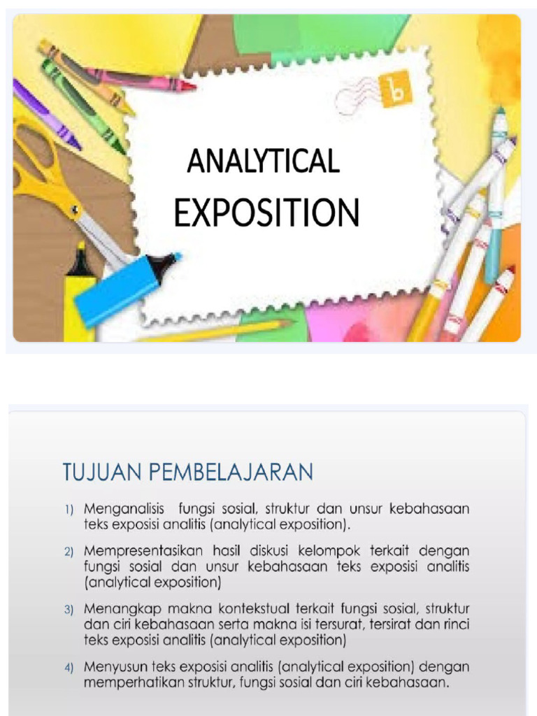 Analytical Exposition Trext | PDF
