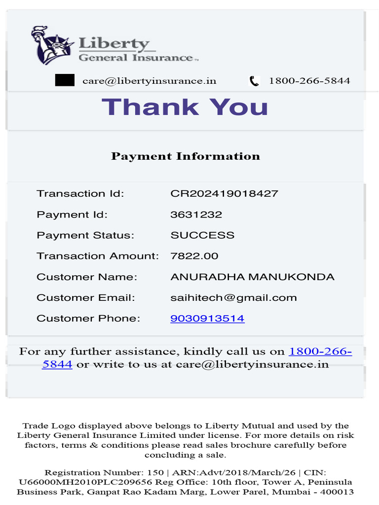 Payment Status | PDF