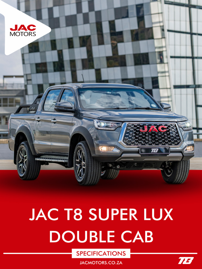 JAC-T8-2.0-CTi-Super-Lux-Spec-Brochure | PDF