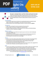 Safe Nital Solution Preparation Guide | PDF | Nitric Acid | Chemical ...