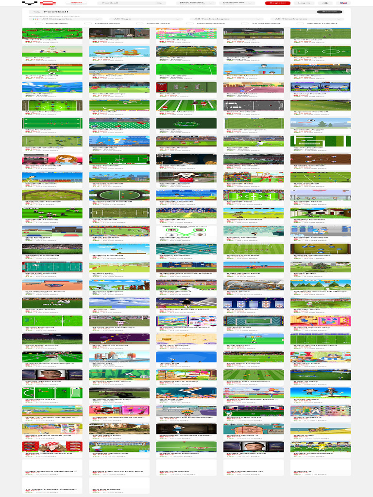 Football Games Search - Y8.COM - Play Games For Free | PDF | Sports | Association Football