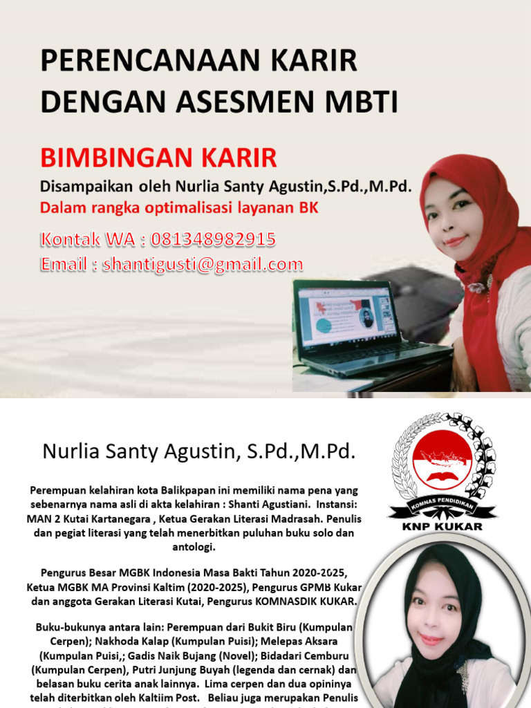 Rekomendasi Karir Berdasarkan MBTI | PDF