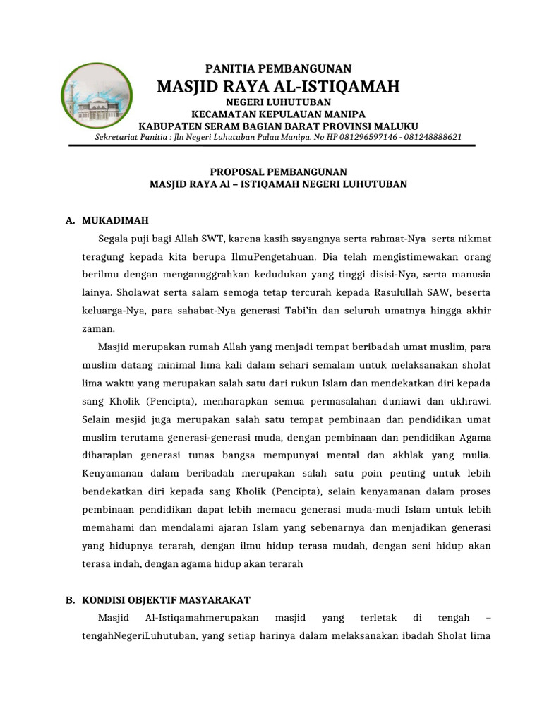 Proposal Baru | PDF