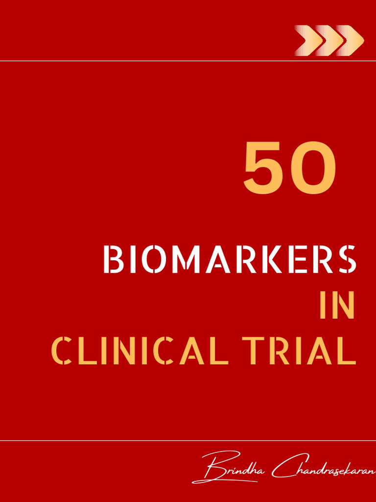 50 Biomarkers | PDF | Biomarker (Medicine) | C Reactive Protein