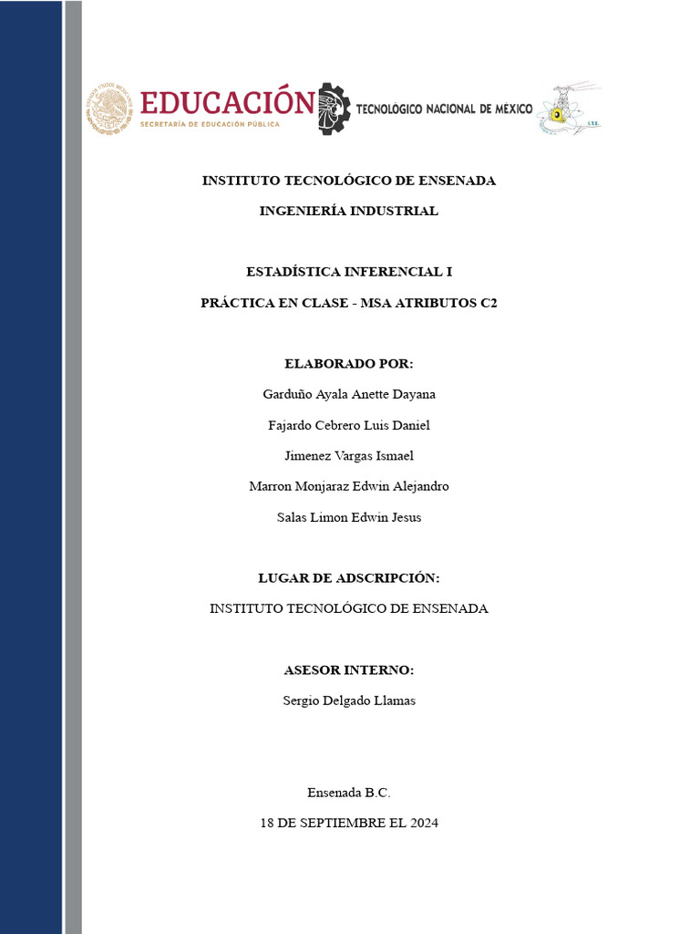 Práctica en Clase - Msa Atributos C2 | PDF