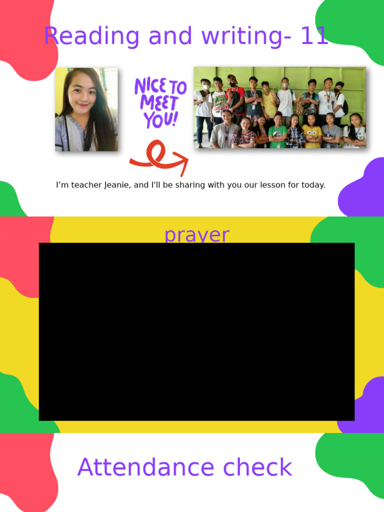 CO1 PPT JEANIE Reading and Writing | PDF | Argument | Truth